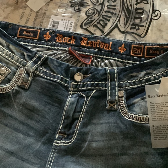 Rock Revival | Jeans | Rock Revival Womens Easy Stretch Bling Bootcut ...